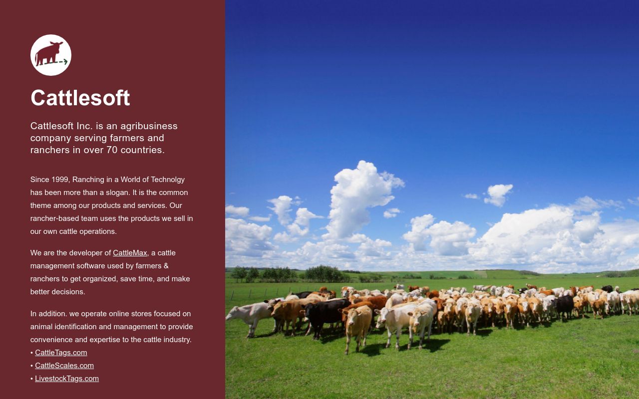 Cattlesoft Inc - Ranching in a World of Technology